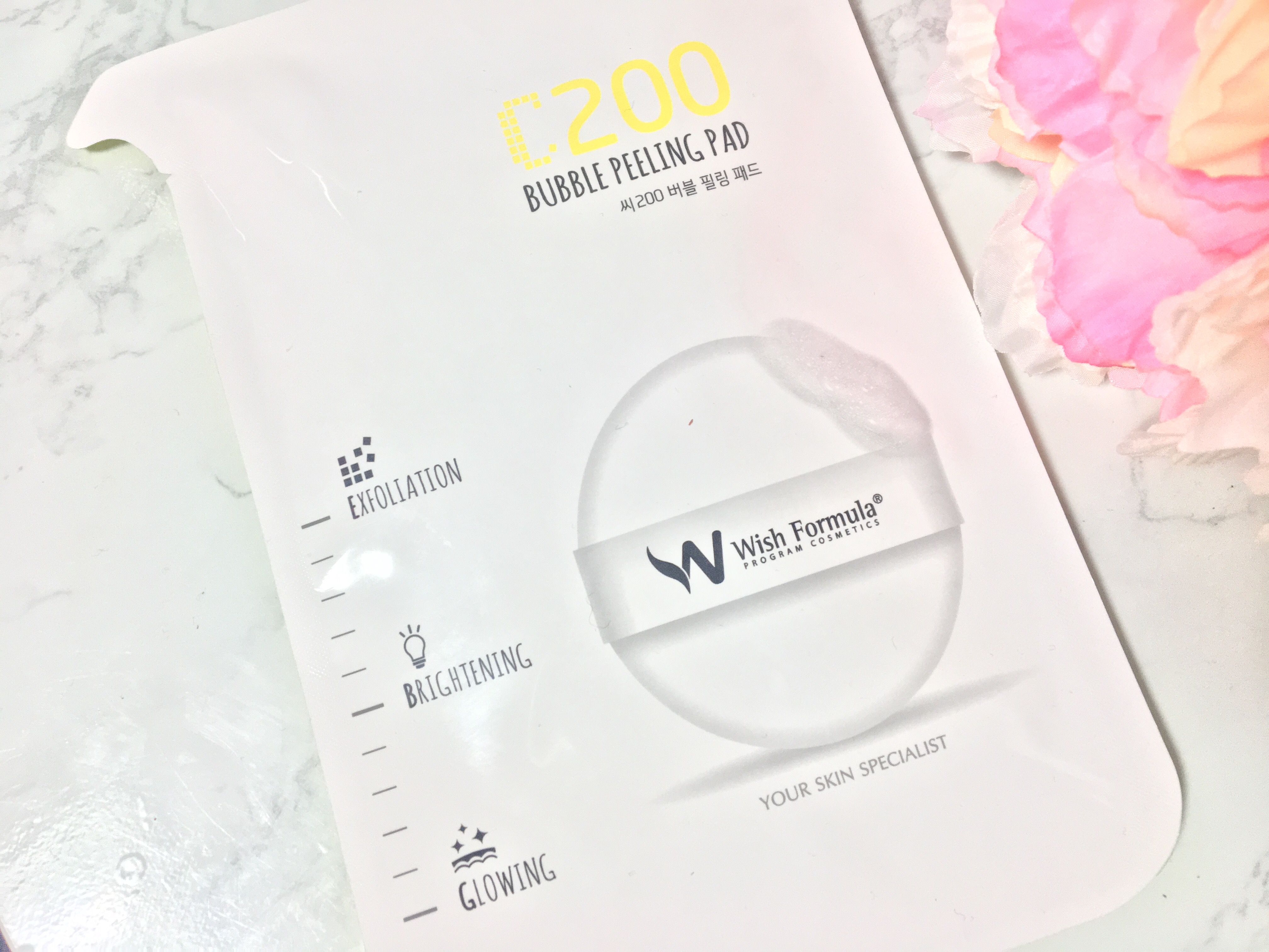New Obsession: Wish Formula C200 Bubble Peeling Pad Review ...